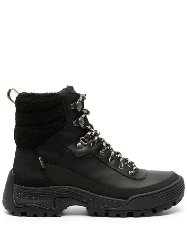 Clarks Atlhiketop Gtx Leather Ankle Boots - Black