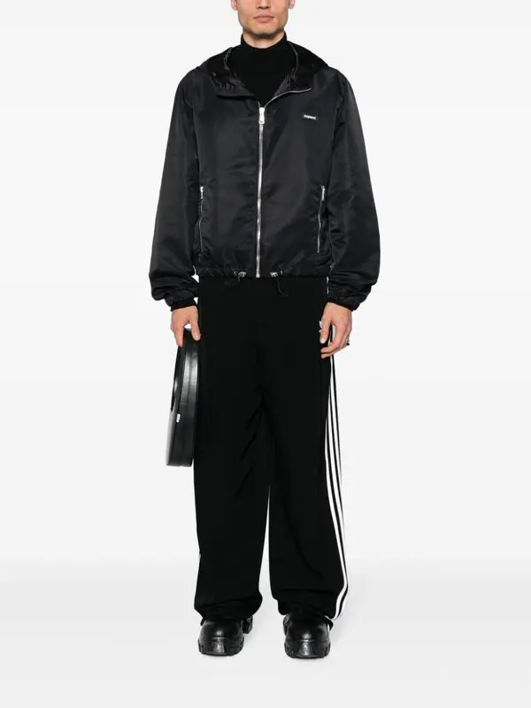 Coperni Satin-finish Hooded Jacket