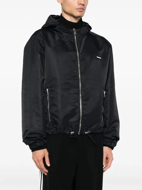 Coperni Satin-finish Hooded Jacket