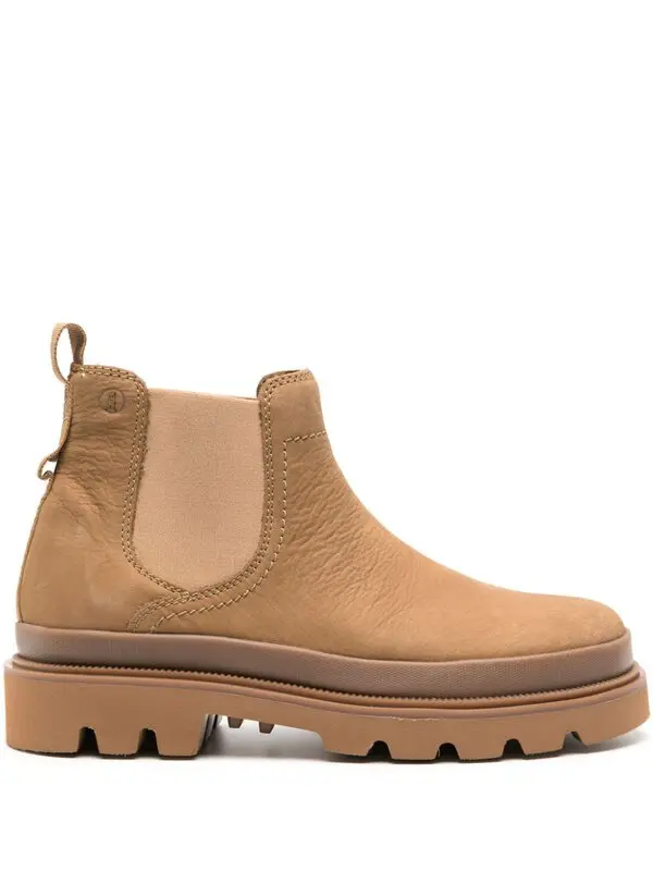 Clarks Badell Top Round-toe Ankle Boots - Brown