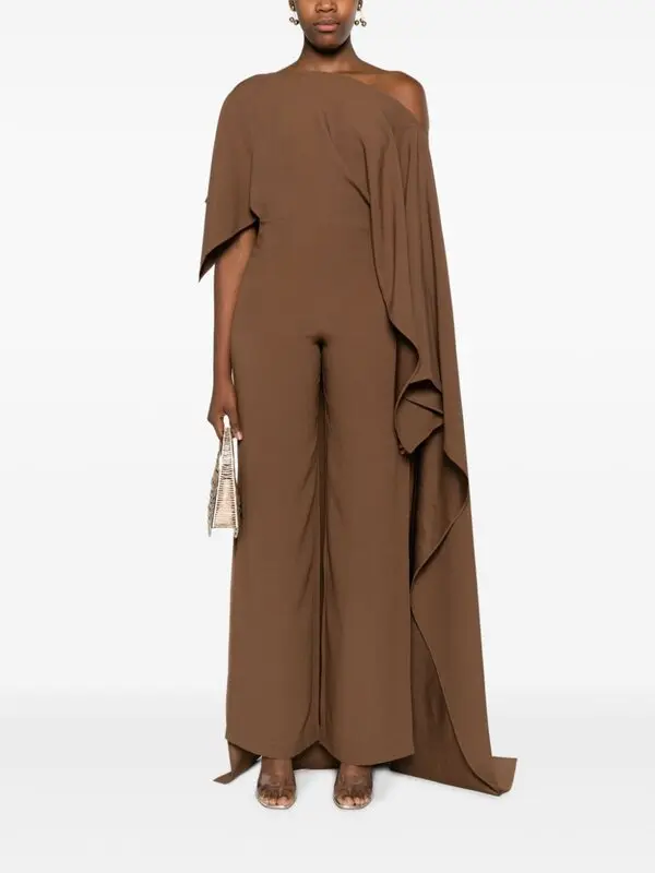 TALLER MARMO Jerry Wide-leg Jumpsuit - Brown
