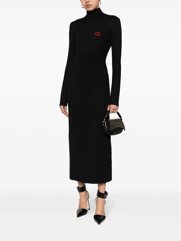 David Koma Open-back Midi Dress
