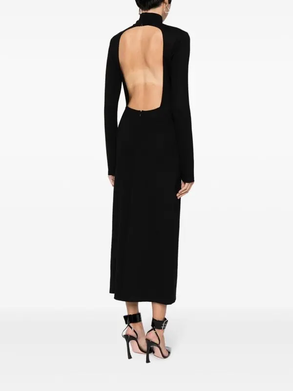 David Koma Open-back Midi Dress