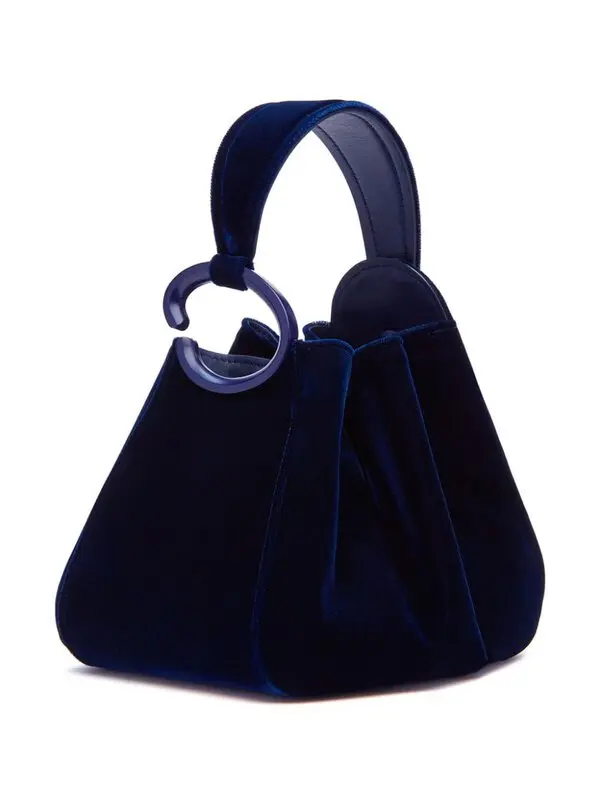 Oscar De La Renta Velvet Tote Bag
