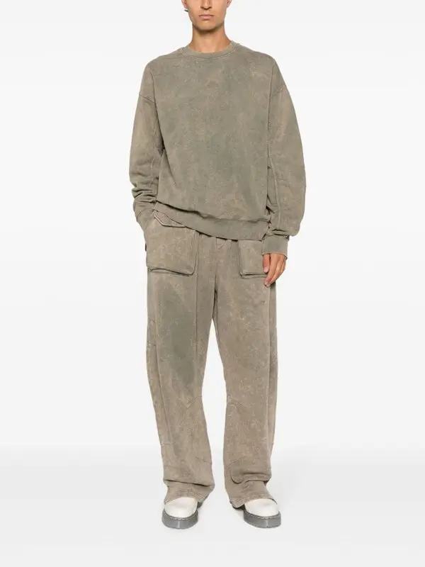 A-COLD-WALL* Uniform Crewneck Gathered Cotton Sweatshirt