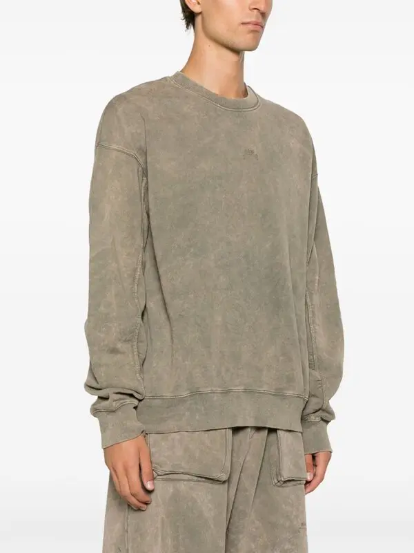 A-COLD-WALL* Uniform Crewneck Gathered Cotton Sweatshirt