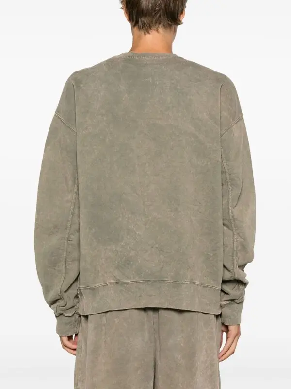 A-COLD-WALL* Uniform Crewneck Gathered Cotton Sweatshirt