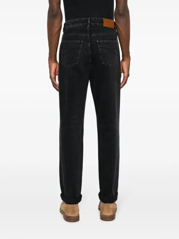 Brunello Cucinelli Straight-leg Cotton Jeans