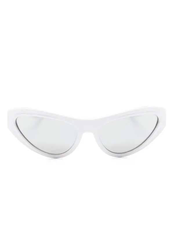 Dolce & Gabbana Shield Sunglasses - White
