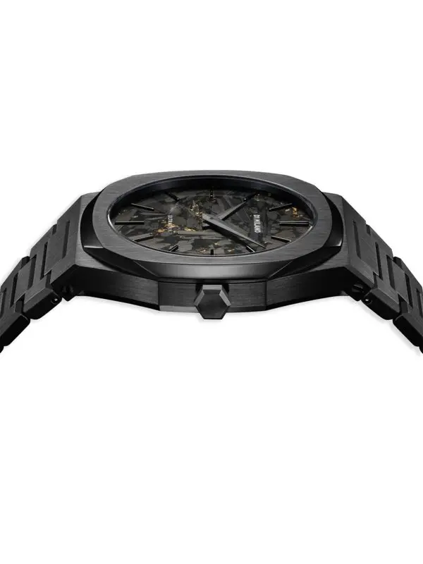 D1 MILANO Ultra Thin 40mm Watch - Black