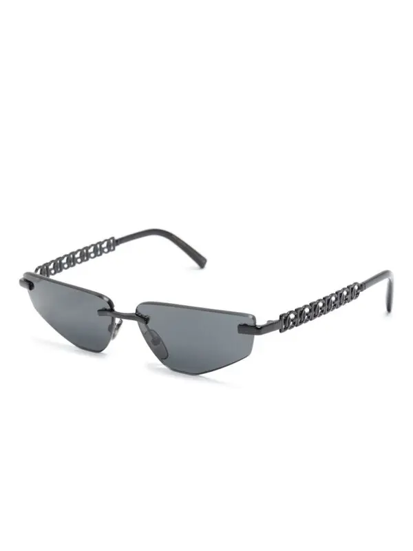 Dolce & Gabbana Geometric-frame Sunglasses
