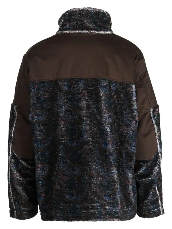 CHILDREN OF THE DISCORDANCE Graphic-print Zip-up Jacket
