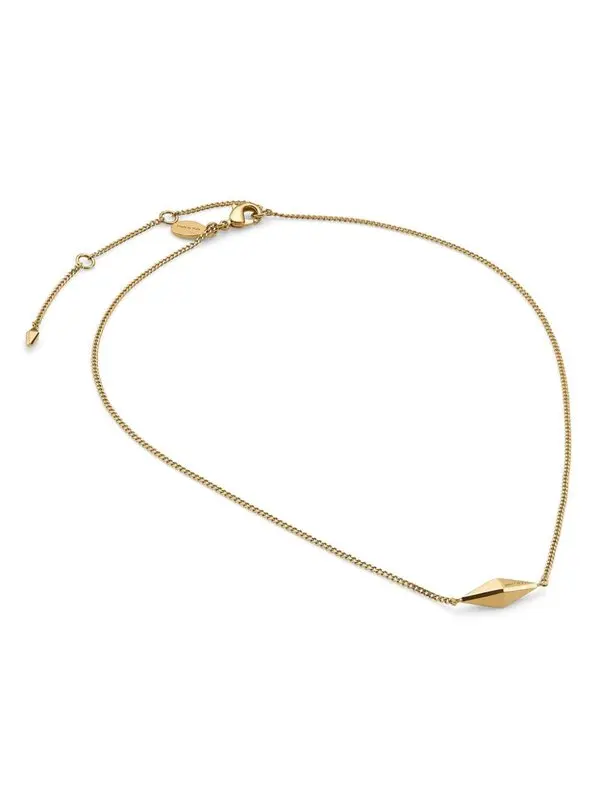 JIMMY CHOO Diamond Chain Necklace - Gold