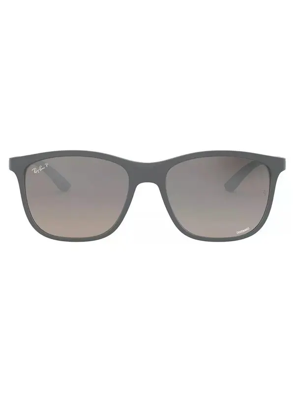 Ray-ban Chromance Square-frame Sunglasses - Grey