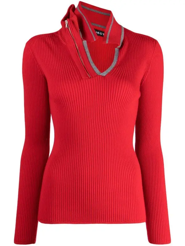 Y/project Asymmetric Ribbed Jumper