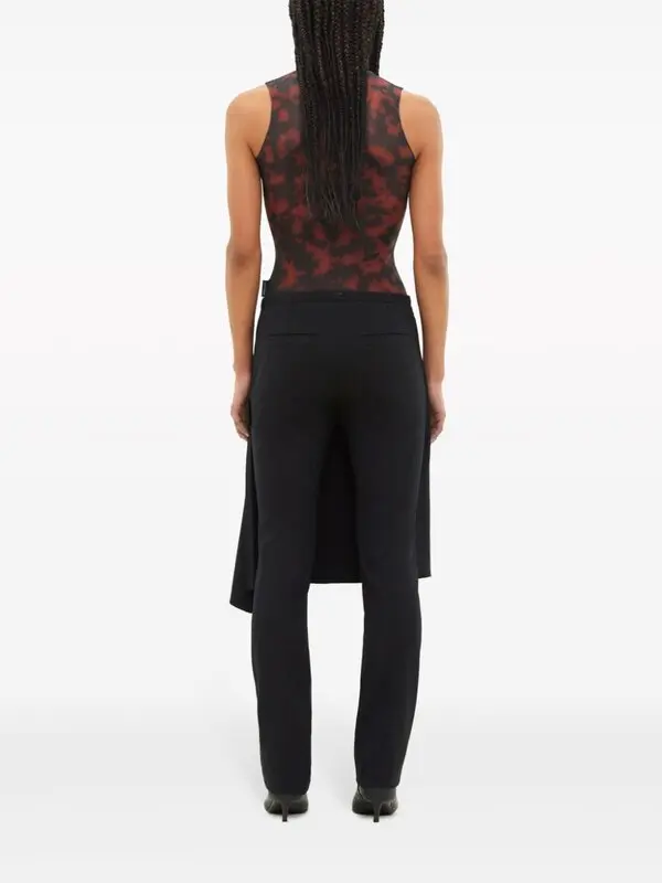 COURREGES Tortoise High Neck Bodysuit