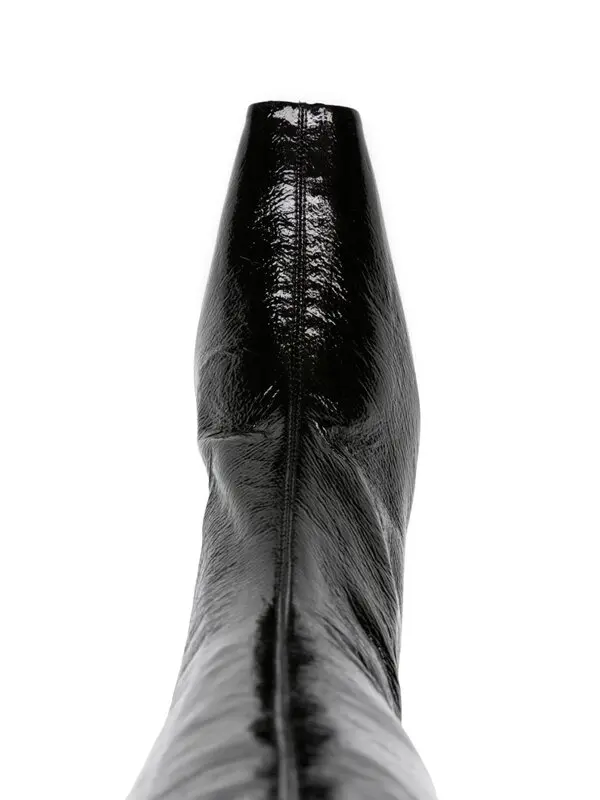 COURREGES 85mm High-shine Thigh-length Boots