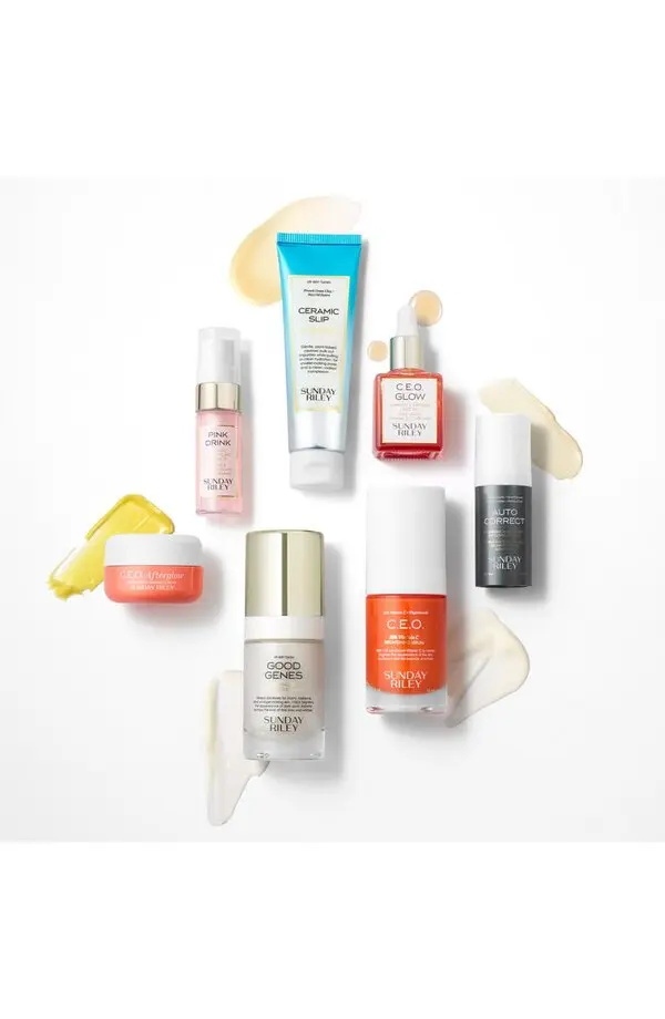 Sunday Riley Wake Up With Me Complete Morning Routine Set $178 Value