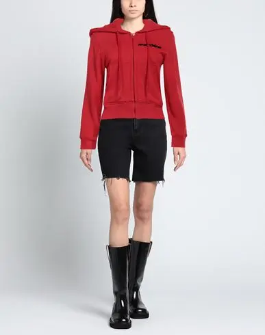 Moschino Cotton Sweatshirt With Logo - Red