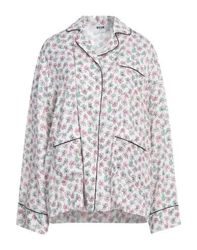 MSGM Satin Shirt - White