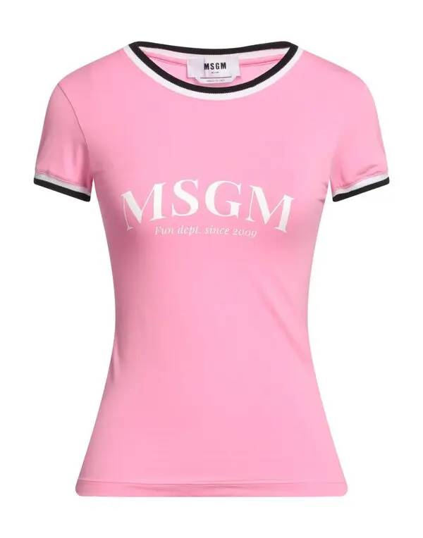 MSGM Logo-print T-shirt