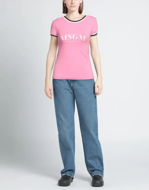 MSGM Logo-print T-shirt