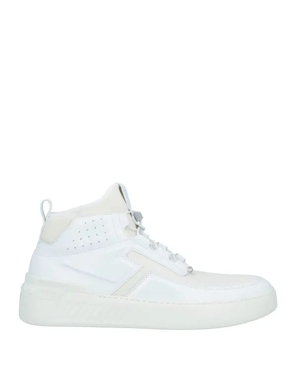 TOD'S NO CODE Leather And Textile High-top Sneakers