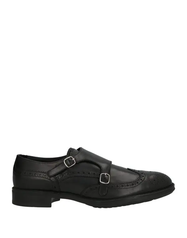DOUCAL'S Monk Strap Loafers In Calfskin