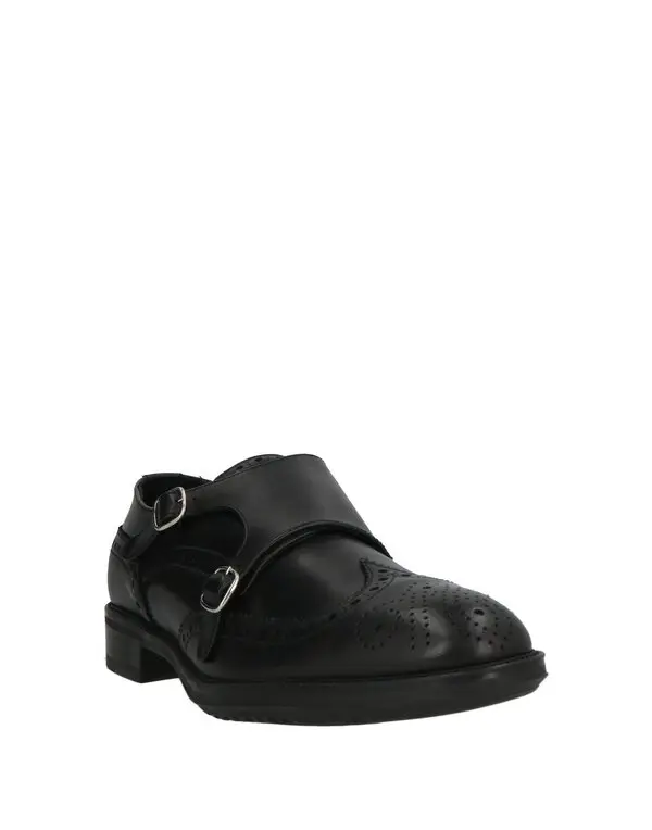 DOUCAL'S Monk Strap Loafers In Calfskin