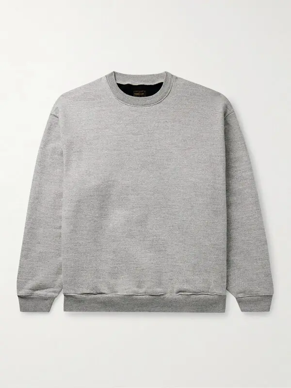 Kapital Patchwork Cotton-blend Jersey Sweatshirt