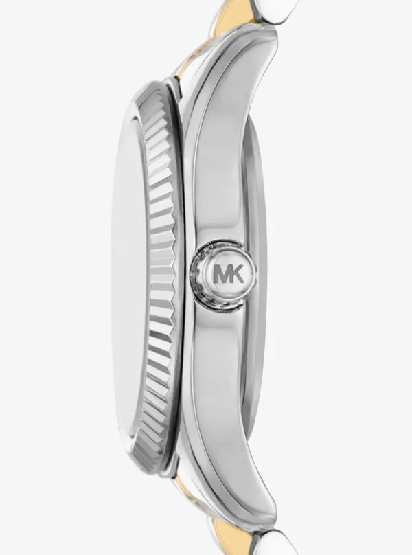 Michael Kors Petite Lexington Two-tone Pavé Watch