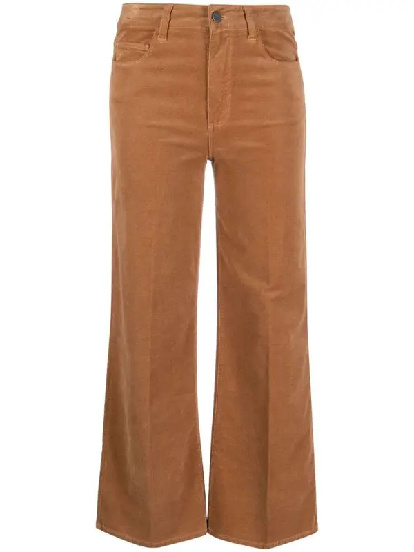 Paige Leenah Corduroy Trousers - Brown