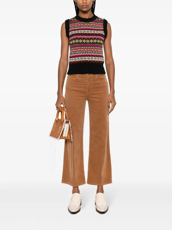 Paige Leenah Corduroy Trousers - Brown