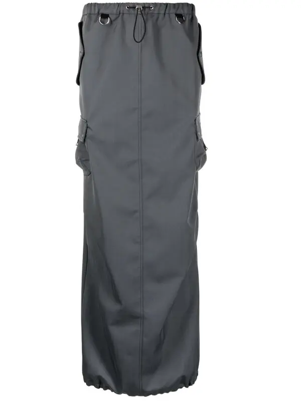 Coperni Tailored Maxi Cargo Skirt