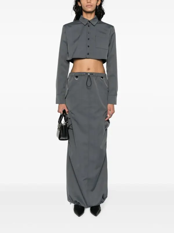 Coperni Tailored Maxi Cargo Skirt