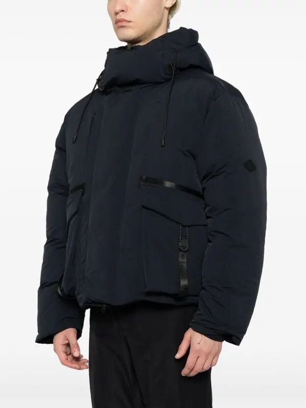 SPOONYARD Hooded Padded Jacket - Black