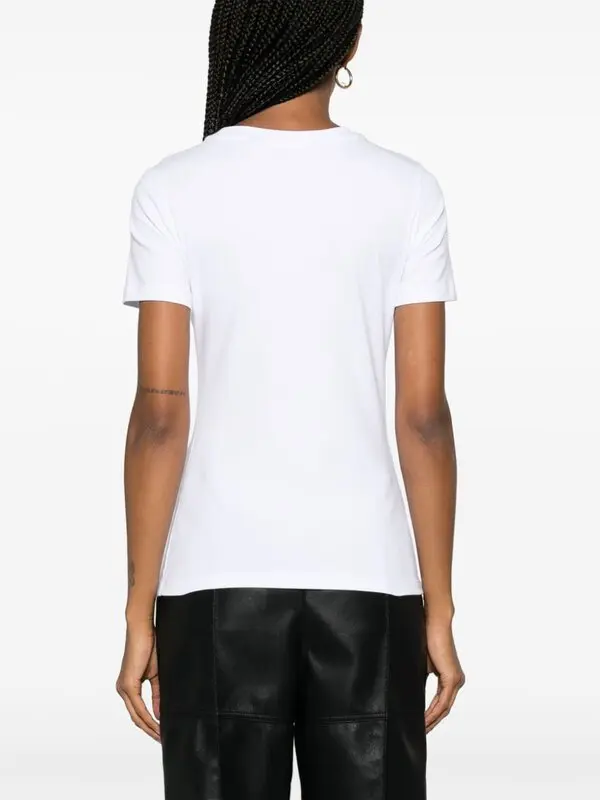 Just Cavalli Logo-embossed T-shirt - White