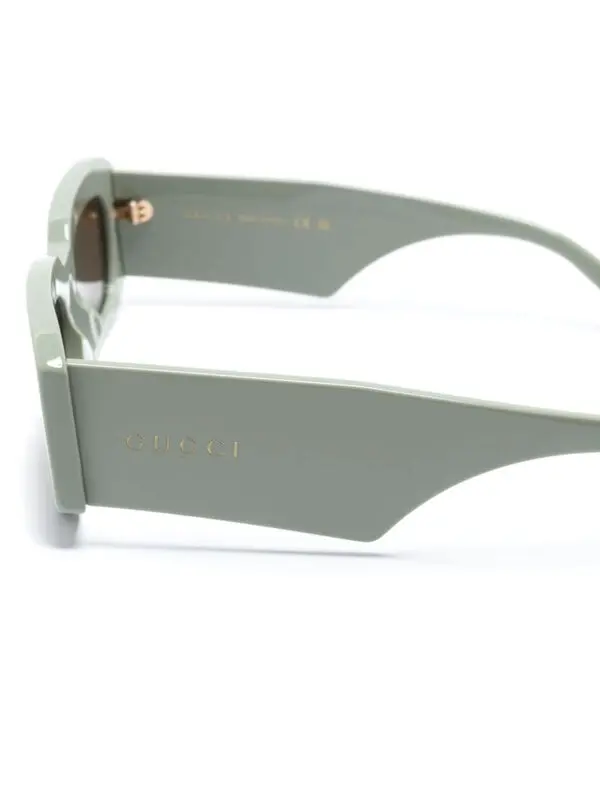 Gucci Rectangle-frame Sunglasses