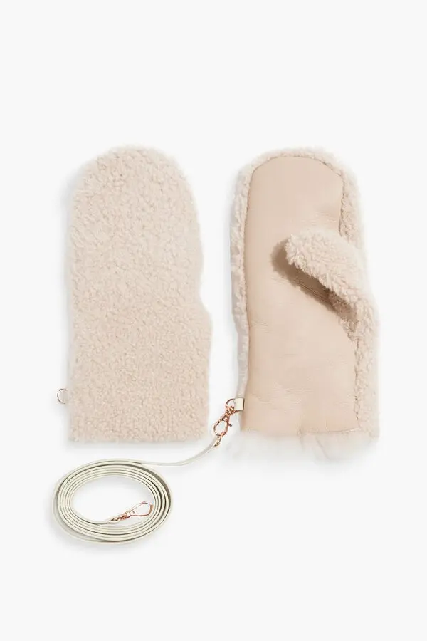 KARL DONOGHUE Shearling Mittens