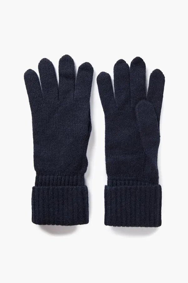 N.peal Cashmere Gloves - Navy