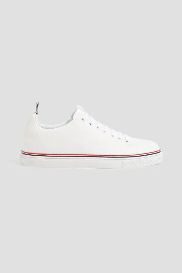 Thom Browne Canvas Sneakers - White