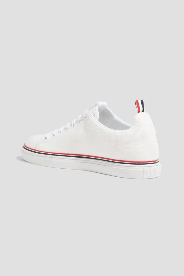 Thom Browne Canvas Sneakers - White