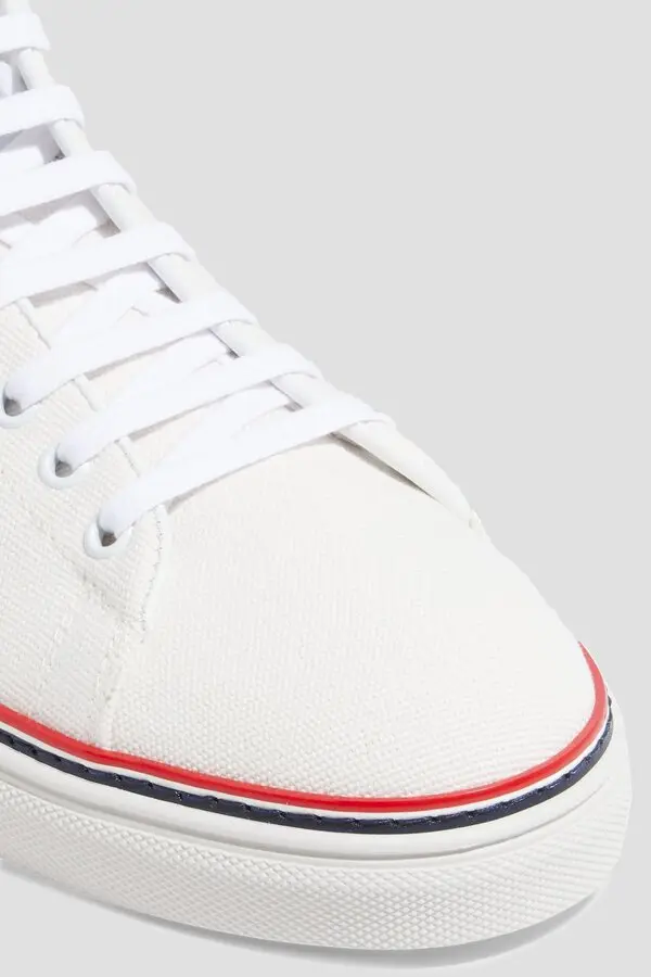 Thom Browne Canvas Sneakers - White
