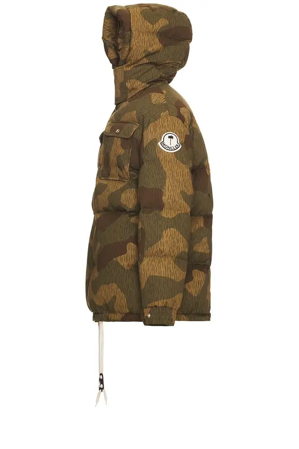Moncler X Palm Angels Mandelbrot Long Parka