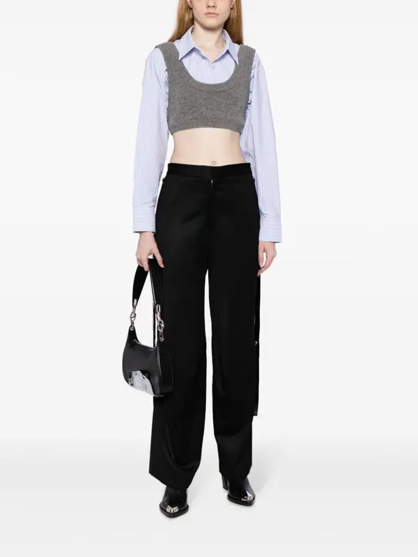 R13 Articulated Tuxedo Trousers