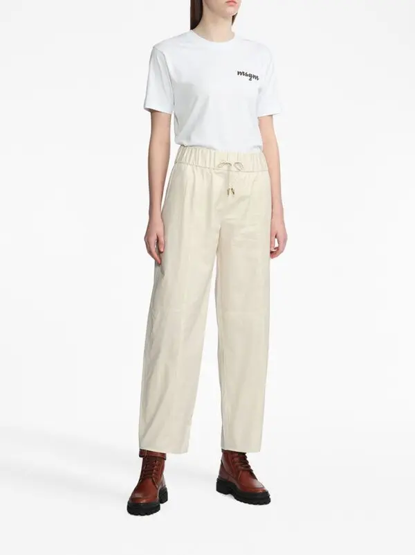 MSGM Logo-print Short-sleeve T-shirt