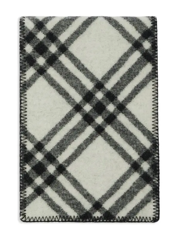 Burberry Check Wool Scarf