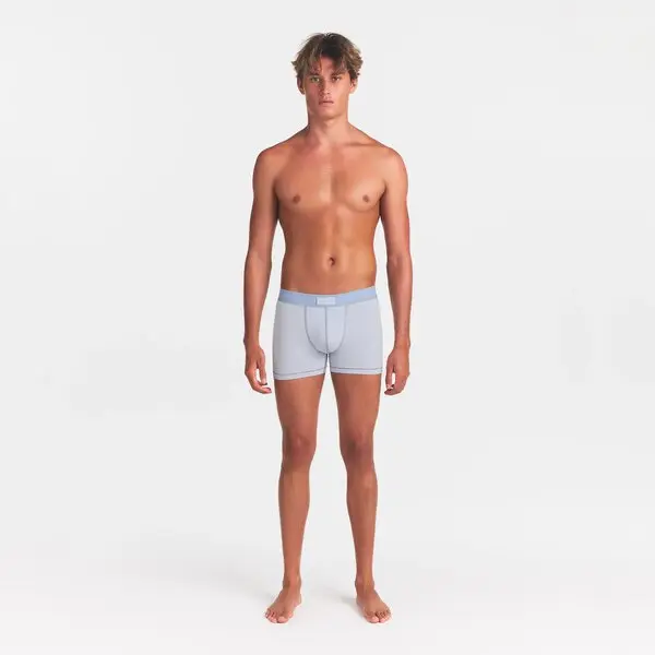 SKIMS 3" Boxer Brief | Blue | Medium | Cotton - Atmosphere