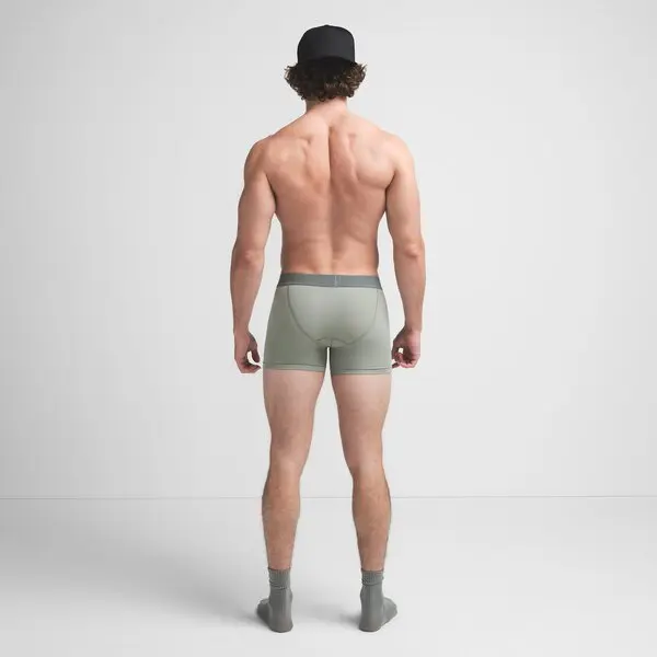 SKIMS 3" Boxer Brief 3 Pack | Grey | | Cotton - Stone Multi
