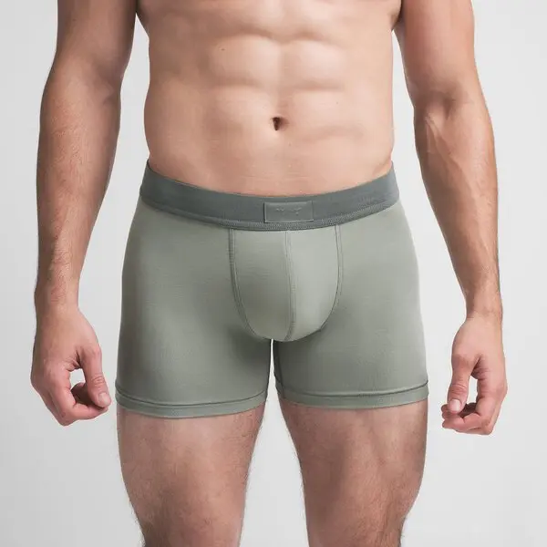 SKIMS 3" Boxer Brief 3 Pack | Grey | | Cotton - Stone Multi